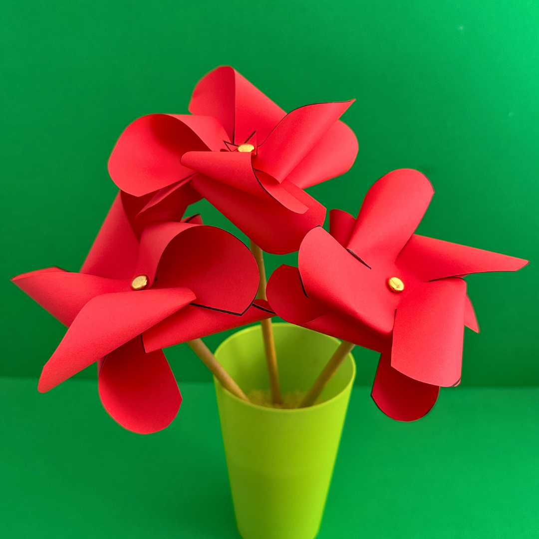 Flower Pinwheel Printable – The Make Company