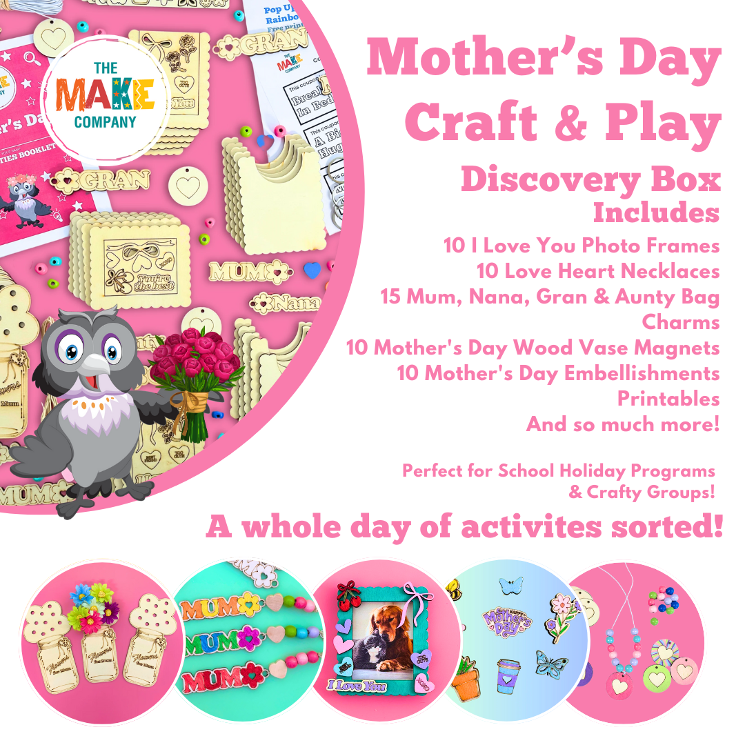 Mother's Day Craft & Play Discovery Box – The Make Company