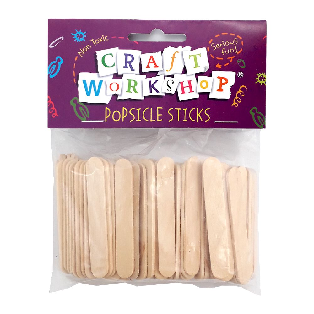 Mini Wooden Popsicle Sticks – The Make Company