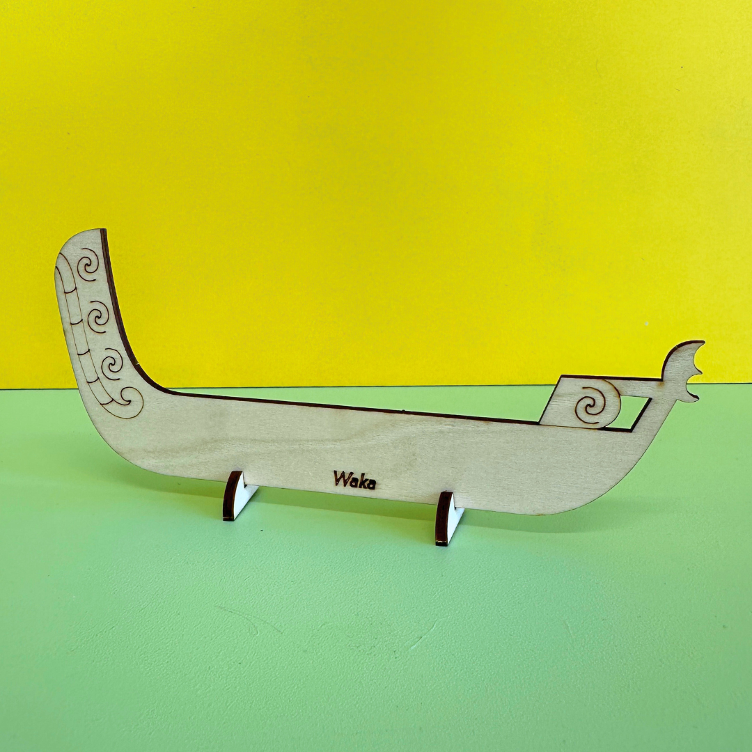 Waka - Wooden Boat – The Make Company