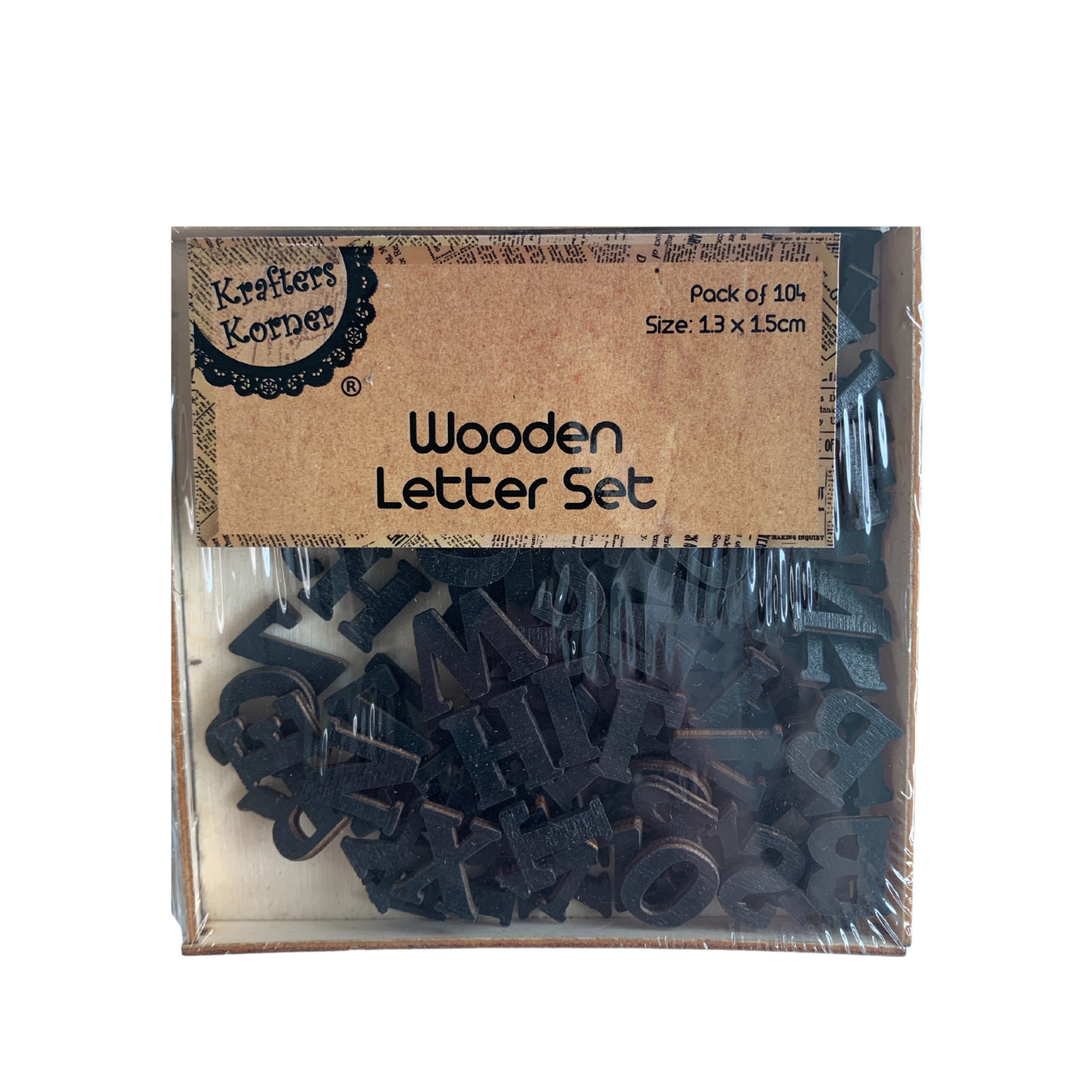 Mini Alphabet Letters Craft Tray – The Make Company