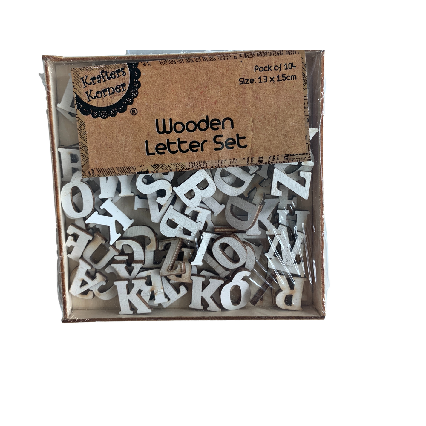 Mini Alphabet Letters Craft Tray – The Make Company